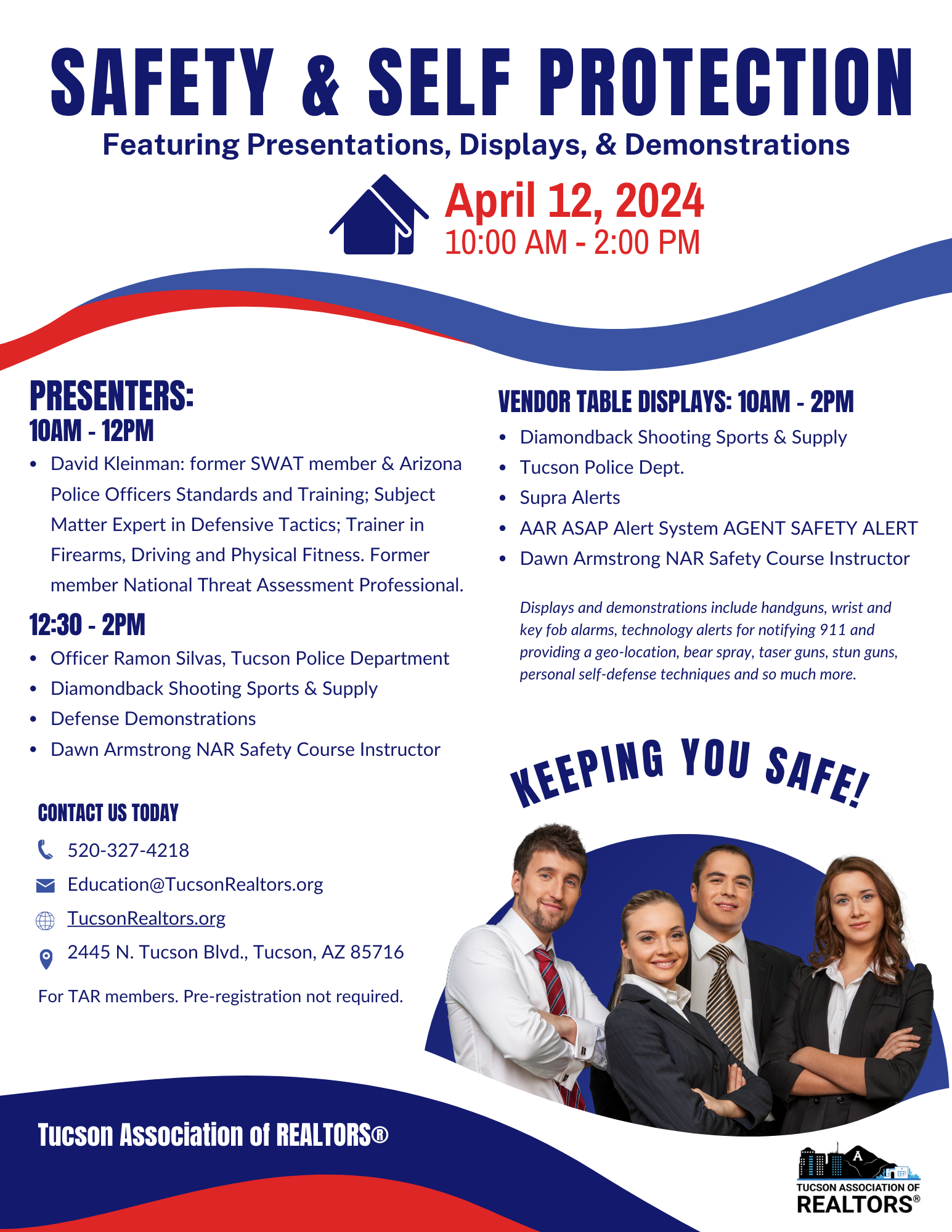 Safety & Self Protection Event - Tucson Association of REALTORS®